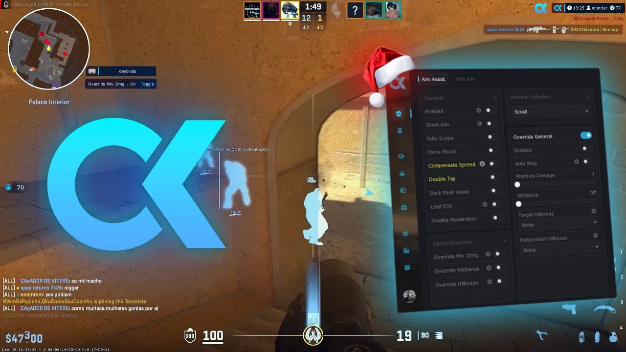 i used the best HVH CHEAT | CS2 HvH (compkiller beta) - YouTube