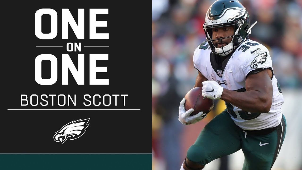 Boston Scott: It's About Proving People Right | Eagles One-On-One - YouTube
