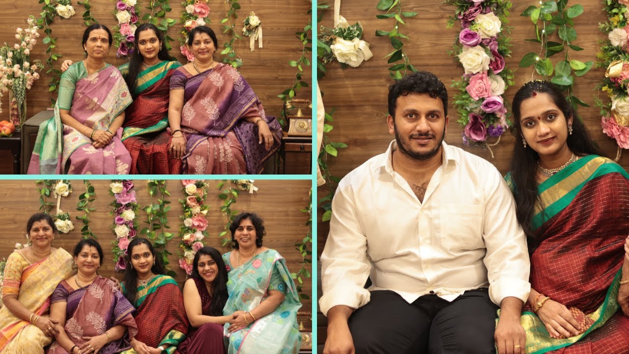 Baby Shower Highlights#gayathri reddy traditional designer studio - YouTube