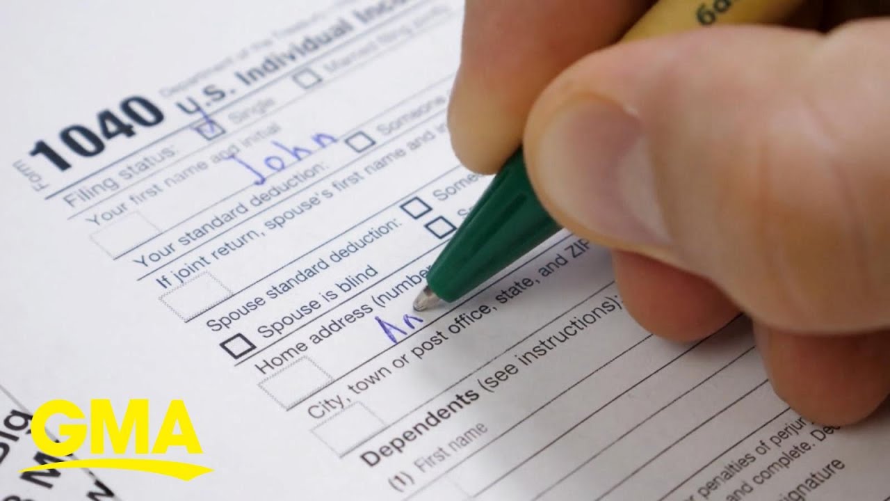 Time to file your tax return l GMA - YouTube