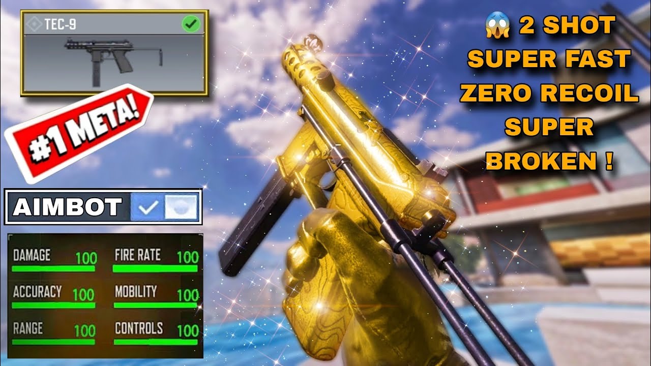 NEW "2 SHOT" TEC - 9 Gunsmith! its TAKING OVER COD Mobile in Season 7 (NEW LOADOUT) - YouTube