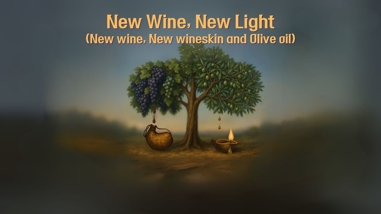 New Wine, New Light (New wine, New wineskin and Olive oil) - YouTube