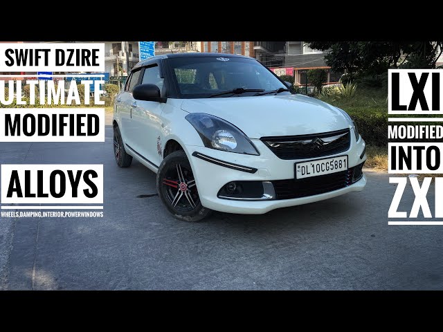 Modified Maruti Swift Dzire