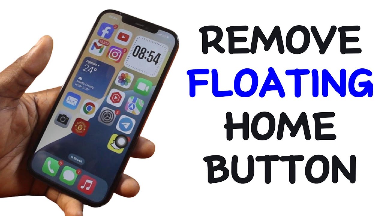 How to Remove Floating Home Button on iPhone - YouTube
