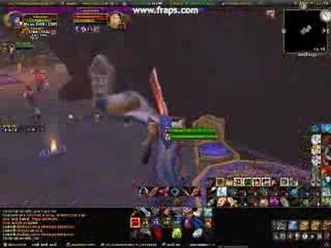 Attack on the Blood Elf starting area - YouTube