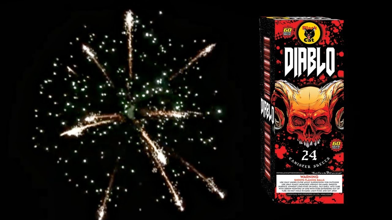 Diablo by Black Cat Fireworks - YouTube