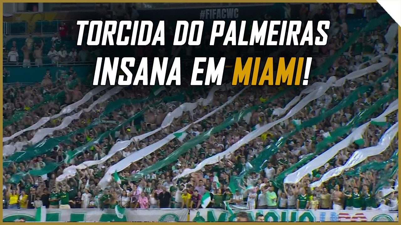 TORCIDA DO PALMEIRAS CONTRA O INTER MIAMI DE MESSI NA COPA DO MUNDO DE ...