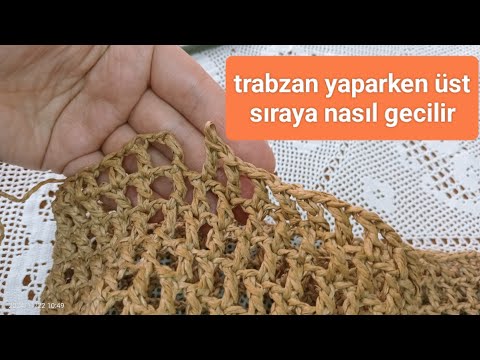 trabzanli modellerde üst sıraya nasıl geçilir