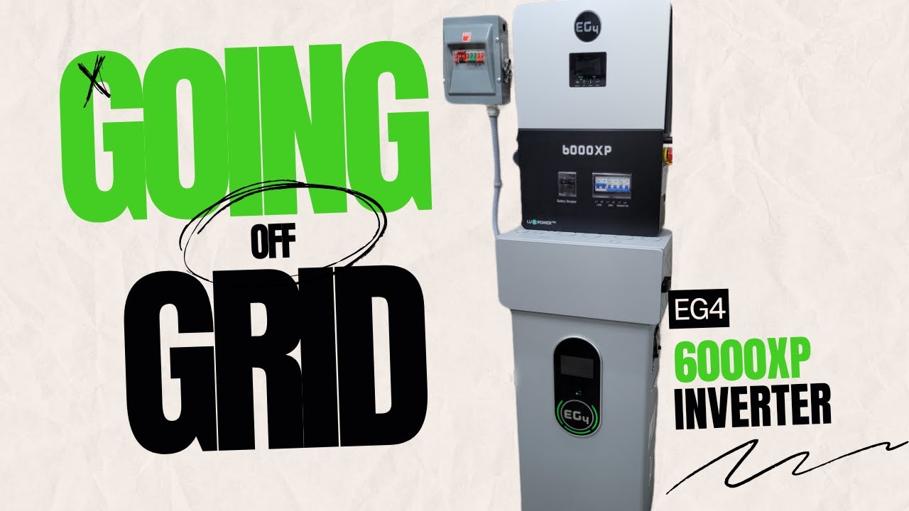 EG4 6000XP + Power Pro Indoor 48V Battery Install! - YouTube