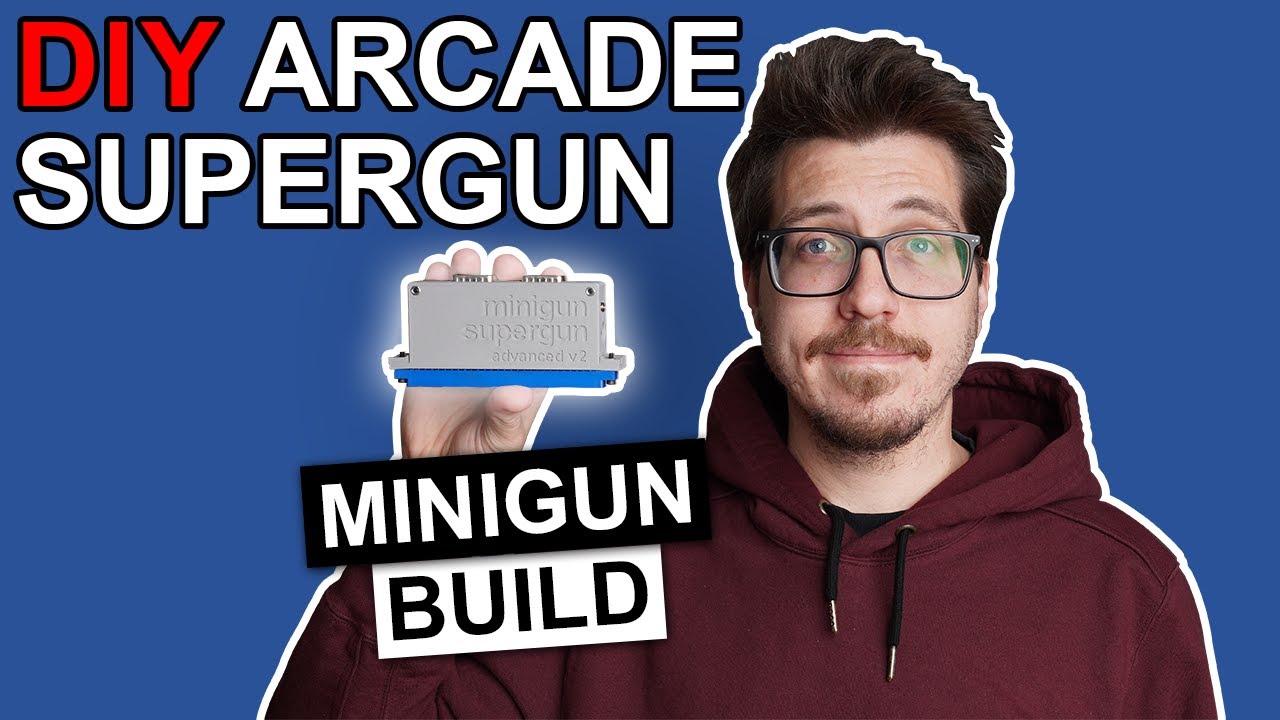 Build Your Own Minigun Supergun - DIY Arcade Supergun Part 1 - YouTube