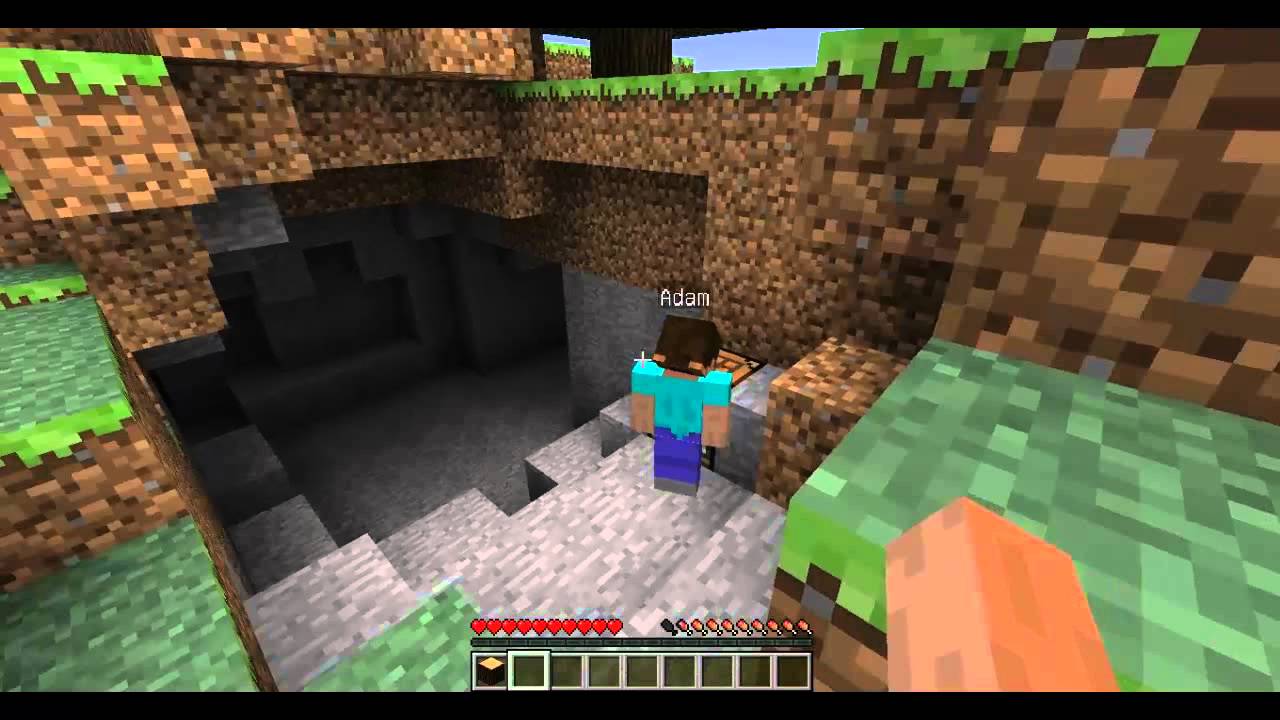 Minecraft: Kwadratowa górka - Odcinek 1 - YouTube