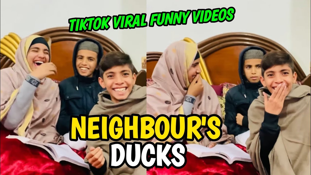 The Neighbor's Ducks 🦆 TikTok Viral Funny Video 🤣 Zeni Brand - YouTube