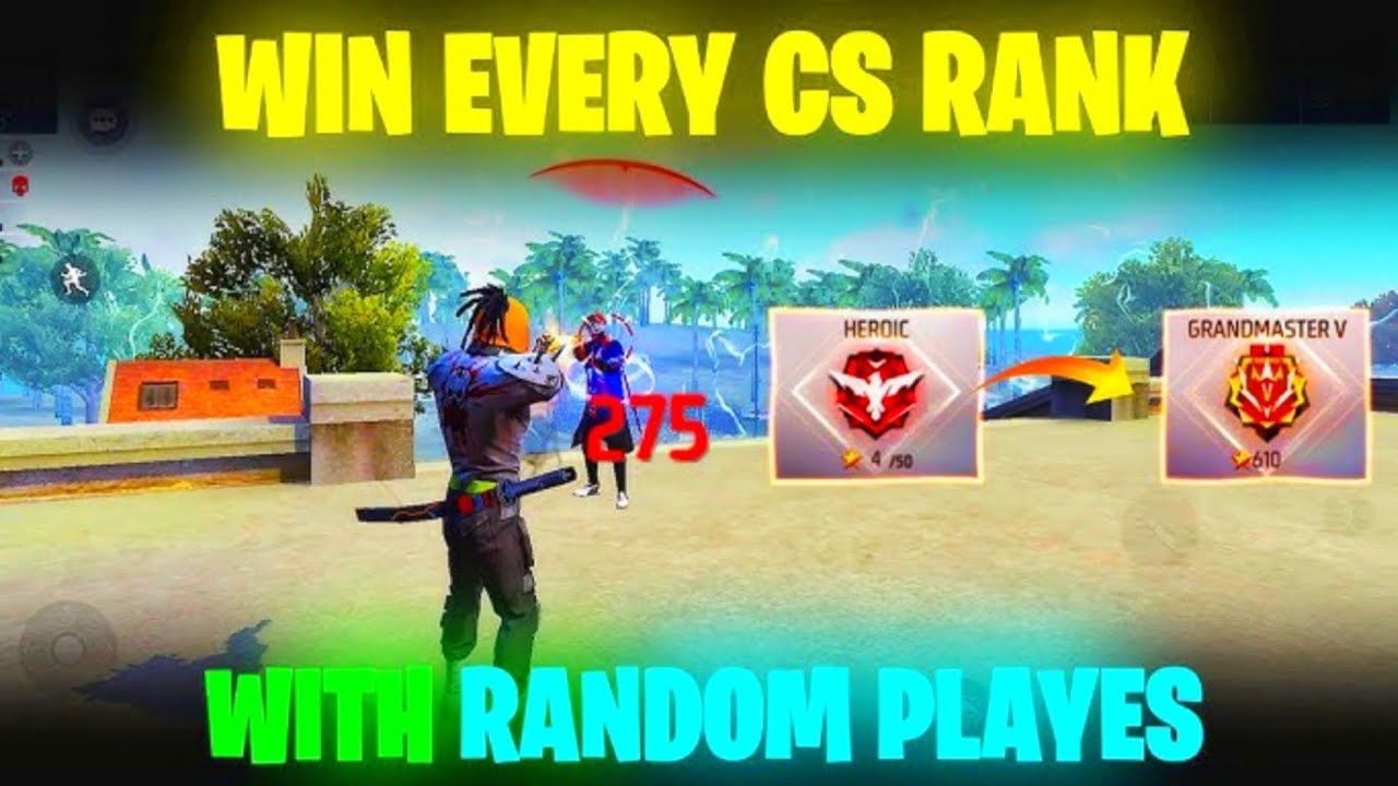 ff cs rank gameplay mobile | cs rank gameplay with random player - YouTube