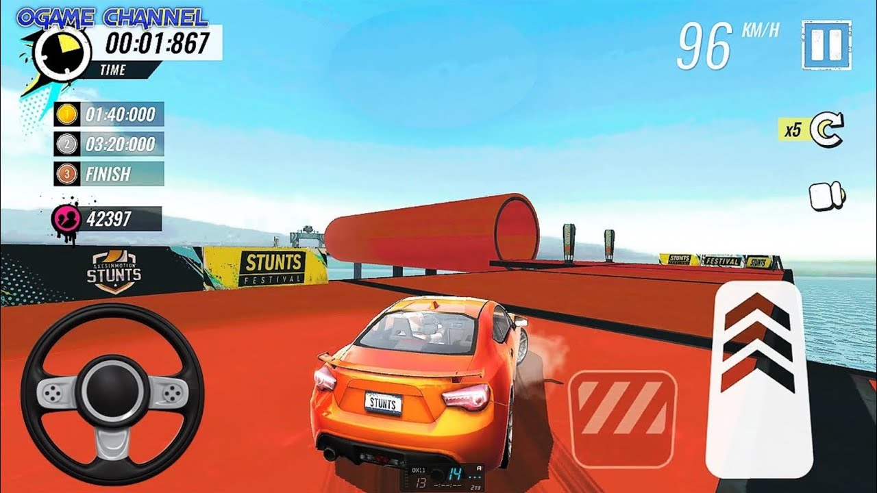 "Ultimate Car Stunt Race Game | Epic High-Speed Challenges & Thrills ...