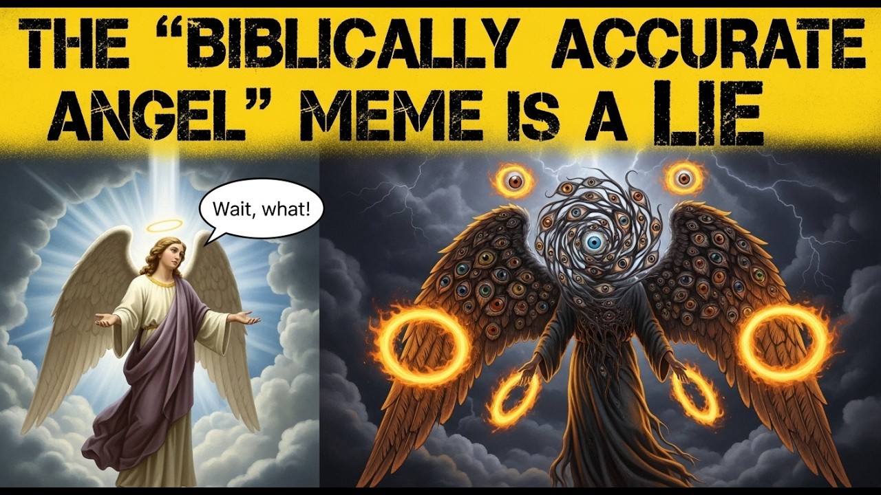 The "Biblically Accurate Angel" Meme is a LIE! 🤯 (Here's What They ...