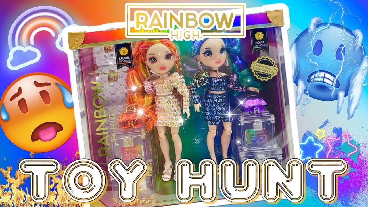 Toy Hunt at Target / Rainbow High Twins - YouTube