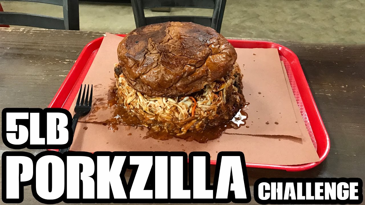 UNDEFEATED Kreuz Market PorkZilla Challenge | Bryan, Texas - YouTube