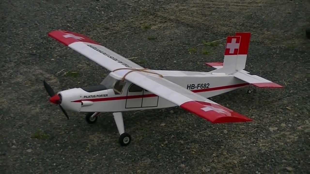 RC Phoenix Pilatus Porter Erstflug - YouTube