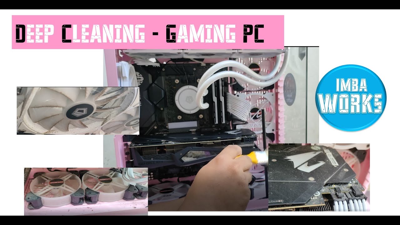Deep Clean - Gaming PC / RYZEN 7/ RTX 2070 / TUF GAMING X570 - YouTube