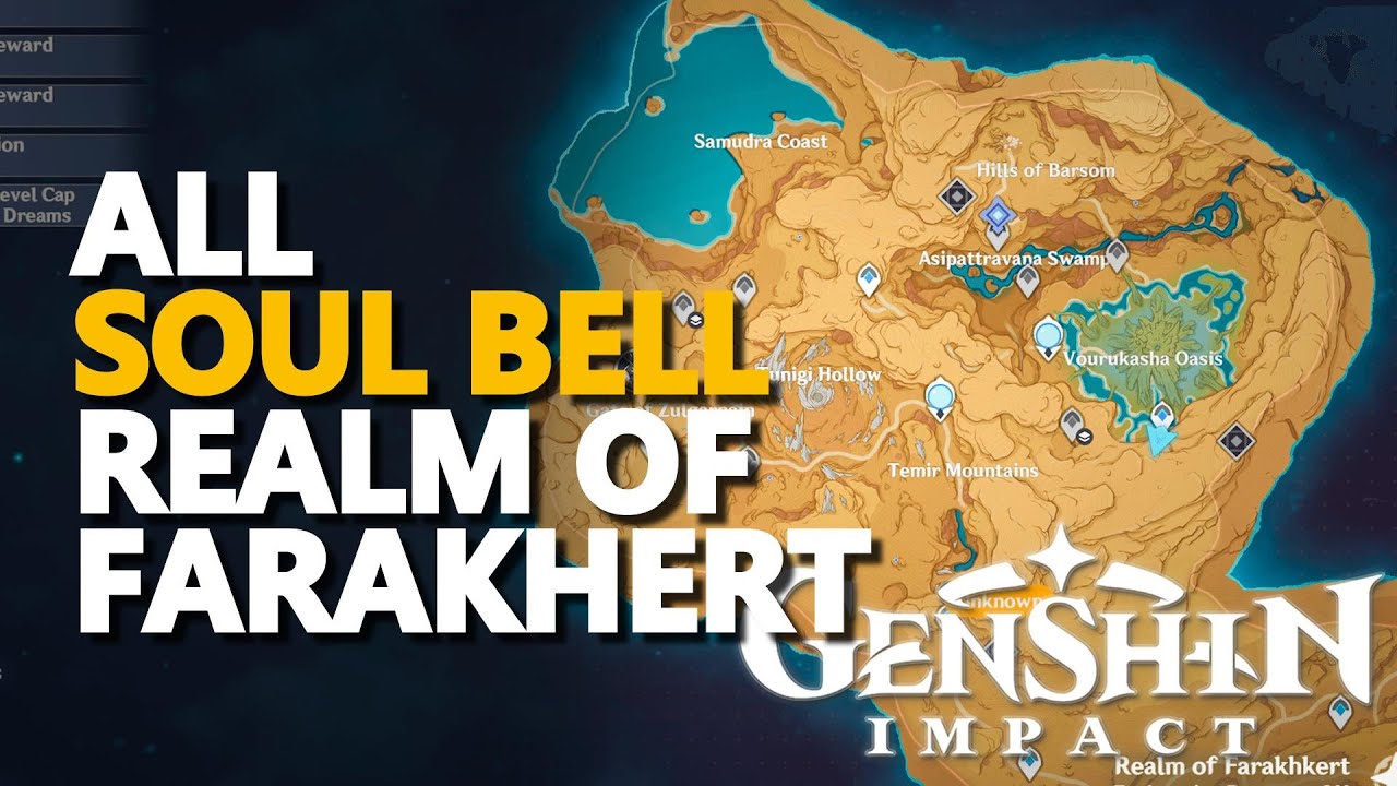 All Soul Bell Realm of Farakhkert Genshin Impact - YouTube
