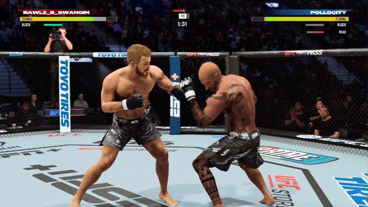 UFC 5 CAF Online Career Match 11 - YouTube