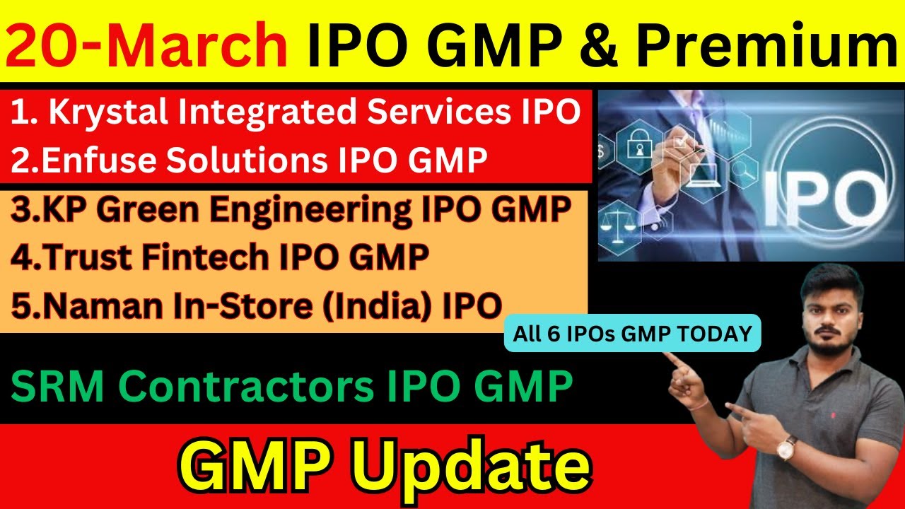 All 6 IPOs IPO GMP | Trust Fintech IPO | All IPOs Information ...