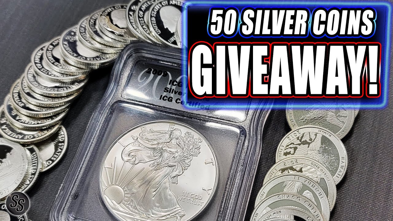 50 SILVER Coins for 50,000 Subscribers GAW Update! - YouTube