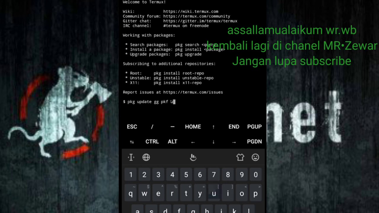 Cara deface via termux mengunakan script webdav - YouTube