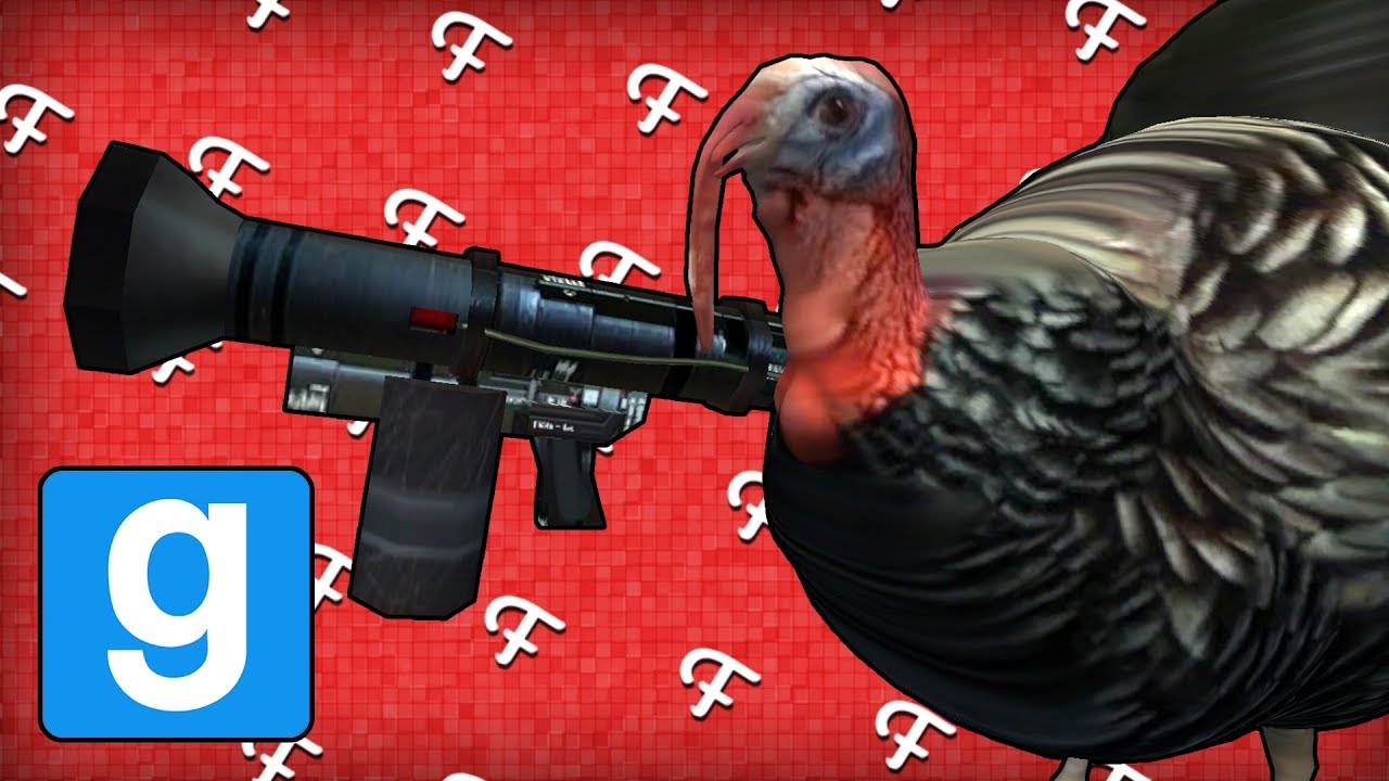 Gmod: Turkey Hunting, Inflator Tool, How To Cook A Turkey 101! (Garry's ...