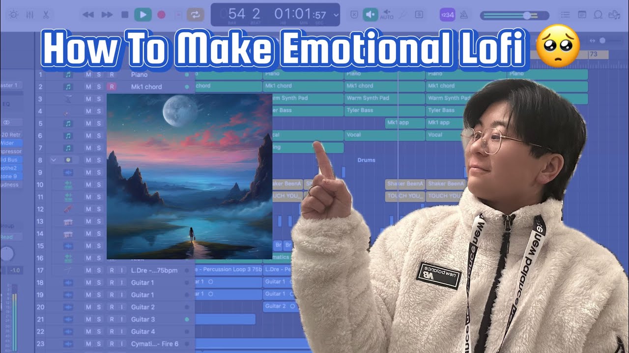 How To Make an Emotional Lofi Track In Logic Pro X | Song Breakdown - YouTube