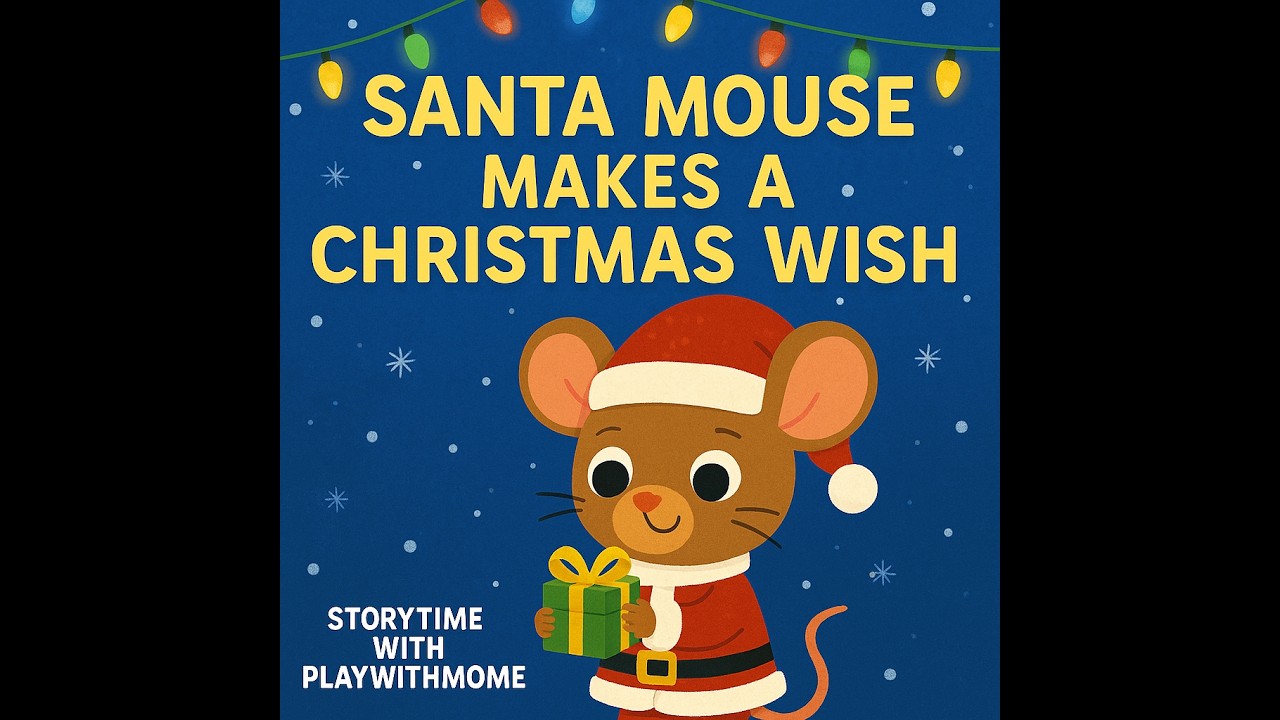 🎄 Santa Mouse Makes a Christmas Wish | Read Aloud Bedtime Story ...