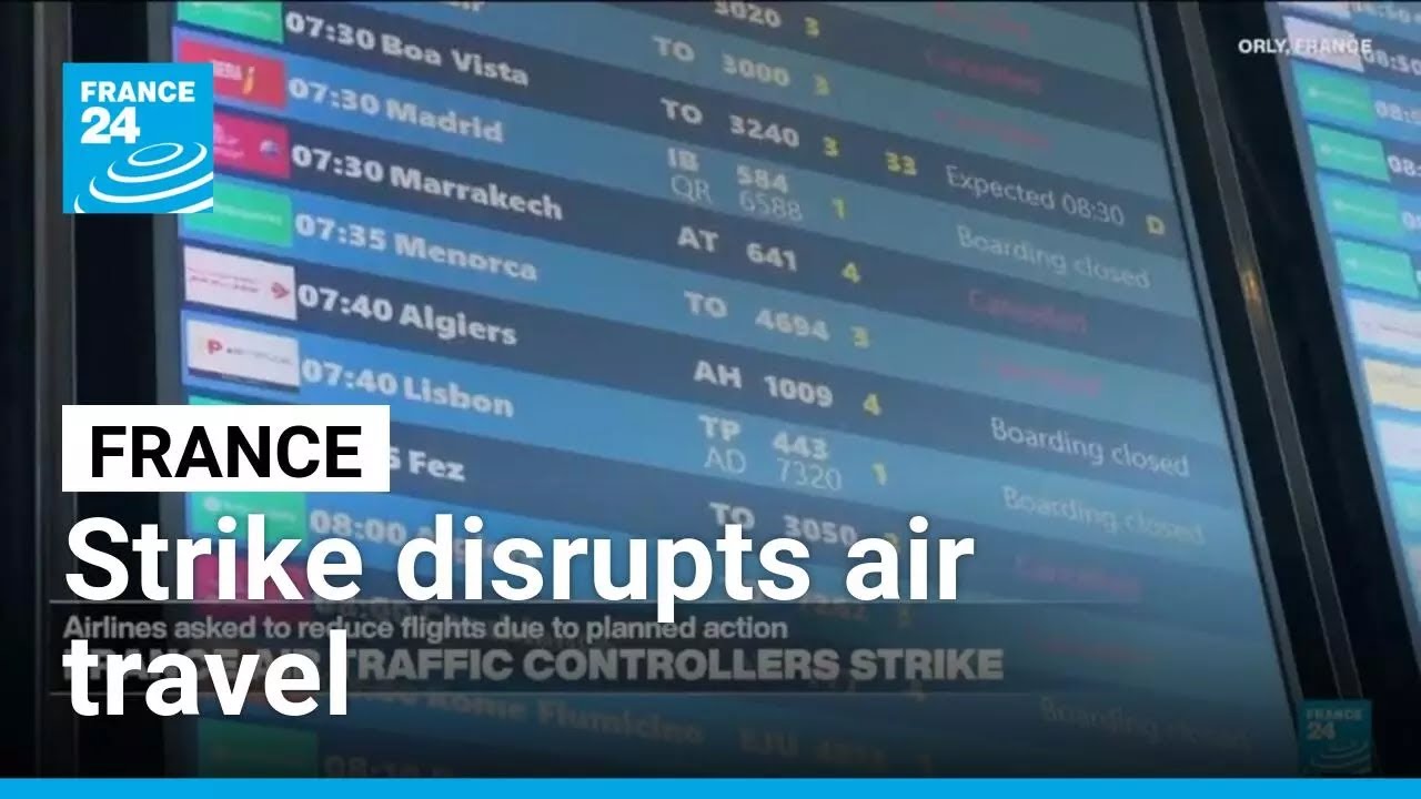 French air traffic controllers' strike disrupts early summer season ...