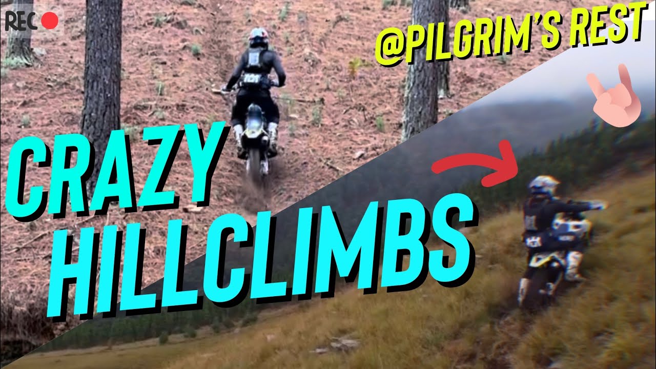 CRAZY HILLCLIMBS AT PILGRIM'S REST!!! - YouTube