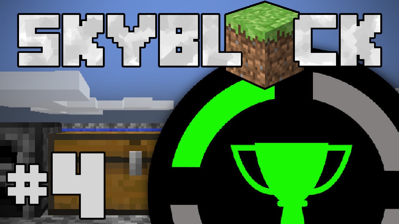 Minecraft- SkyBlock [4] ACHEIVEMENT HUNTING - YouTube