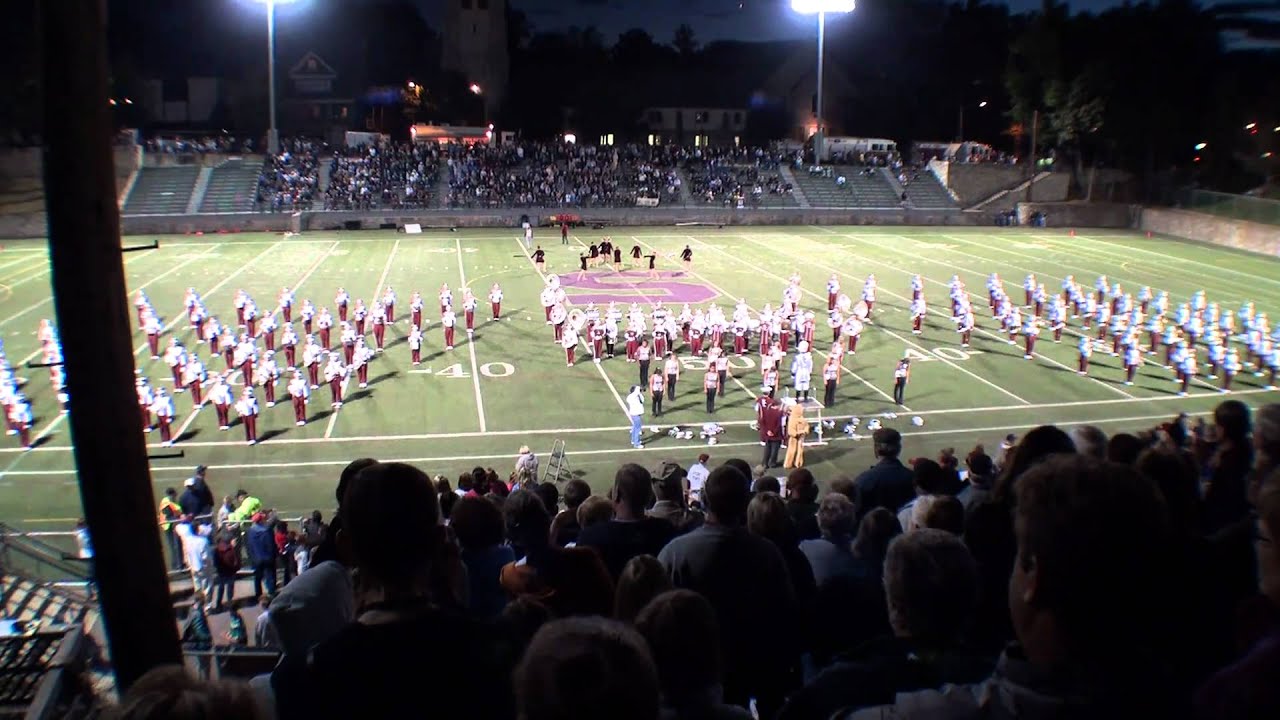 State College Area High School Marching Band Halftime Show, 09/10/2010 ...