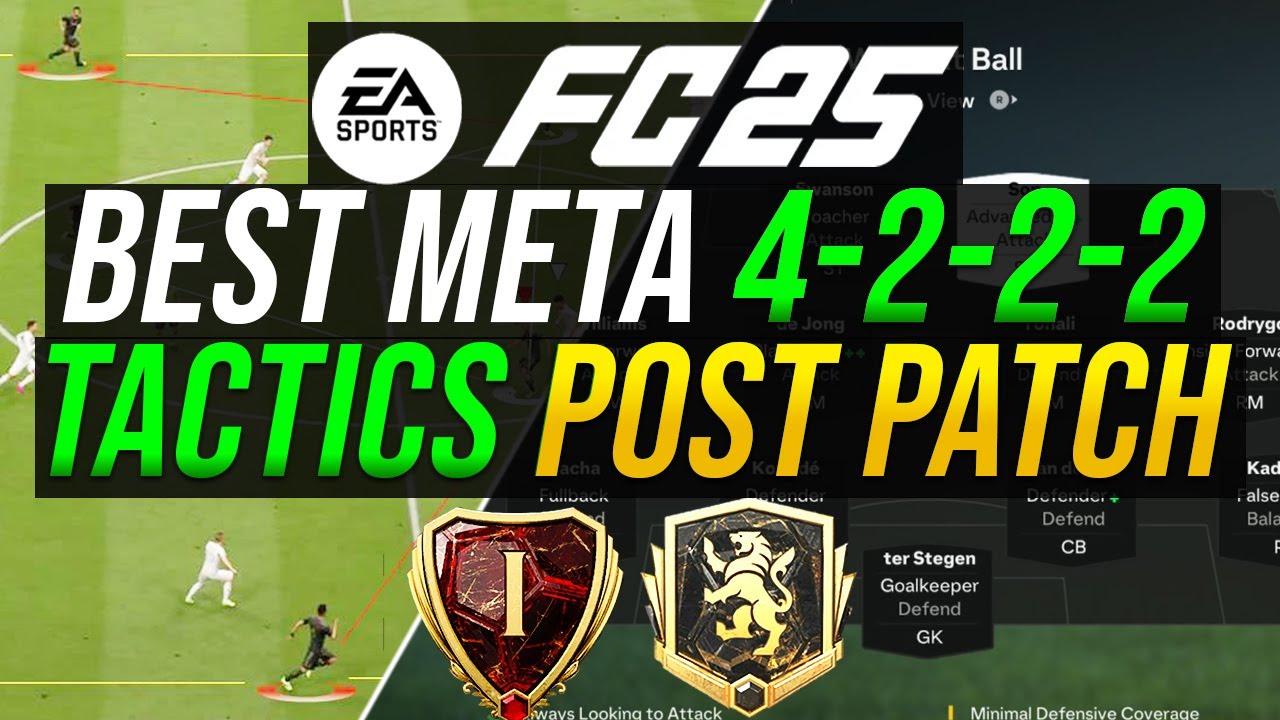 Post Patch Best META 4-2-2-2 Tactics & Formations & 4-4-2 Variations ...