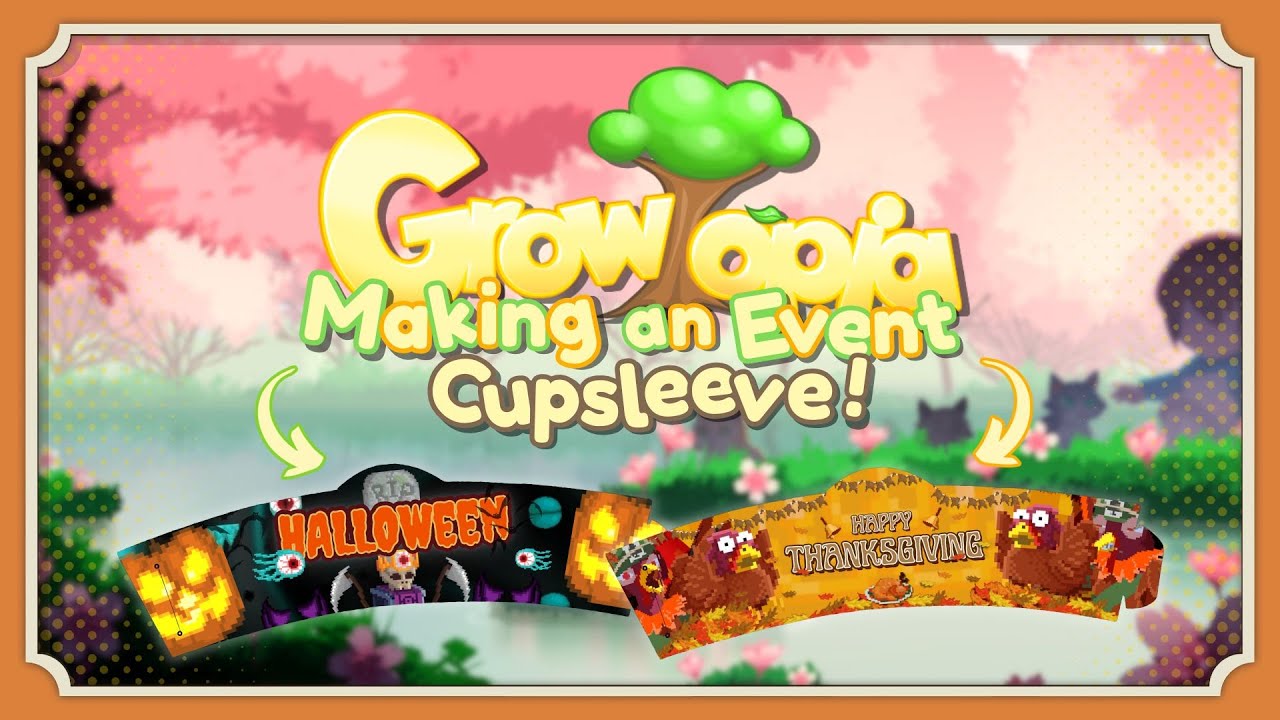 I made 12 Growtopia Cupsleeves for Every Monthly Event! - YouTube