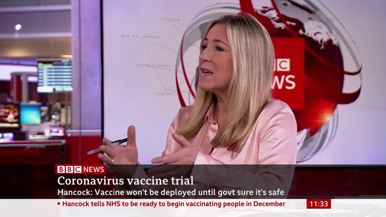 BBC News Interview - 10 November 2020 - Vaccine Rollout and Challenges ...