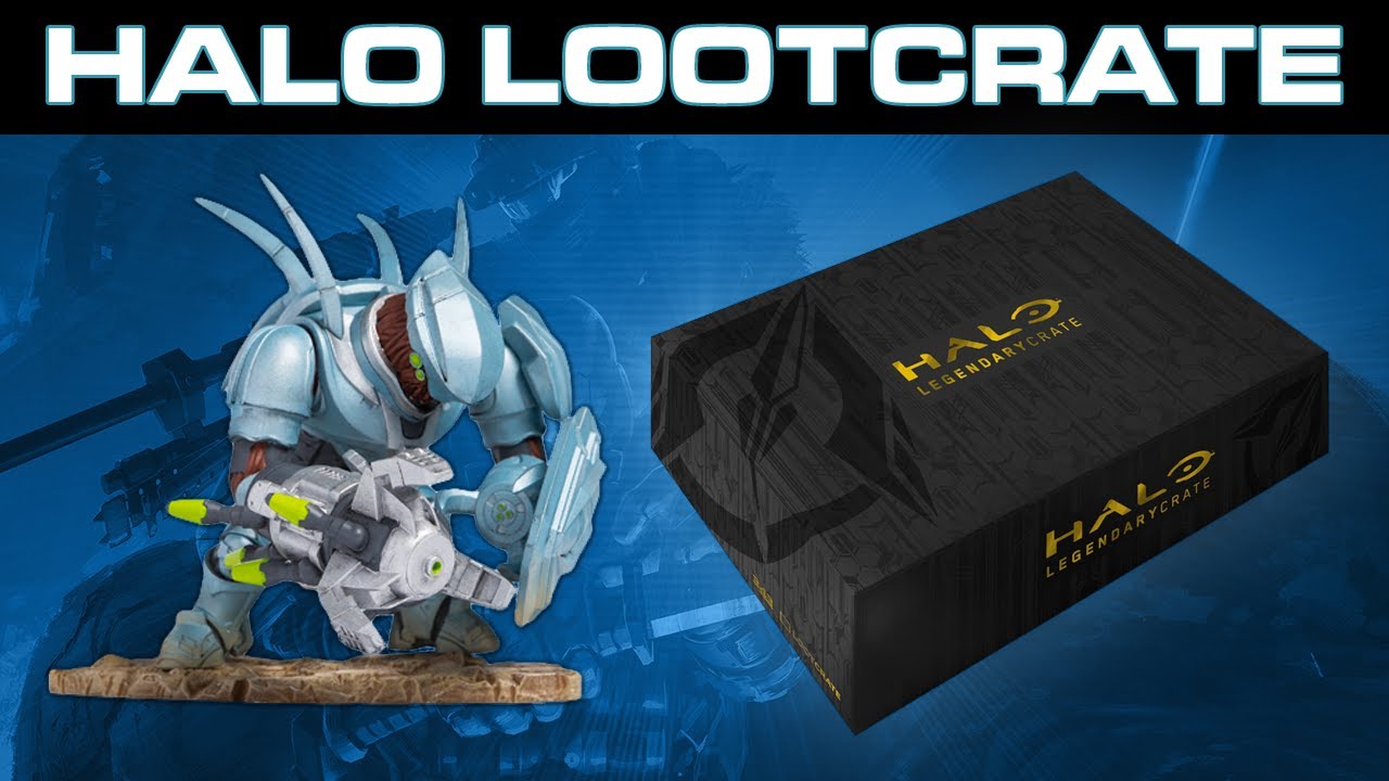 Halo Legendary Loot Crate Unboxing - The Fall of Reach - YouTube