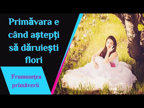 Frumusețea Primăverii - Spring's Beauty | Cristina - YouTube