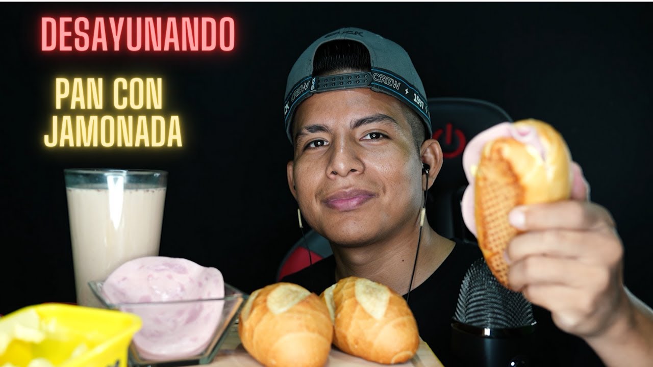 ASMR COMIENDO PAN CON JAMONADA - YouTube