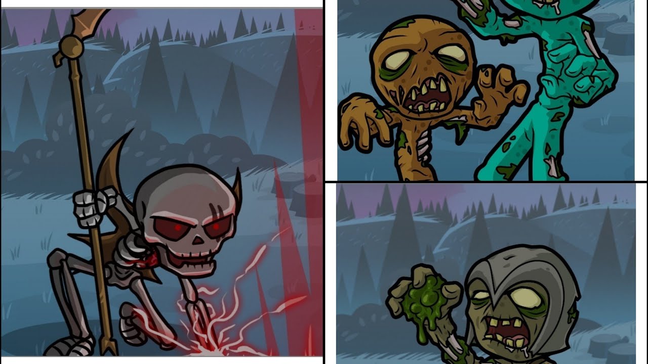 Stick war 3 Marrowkai dead deck Vs proving grounds part 1 - YouTube