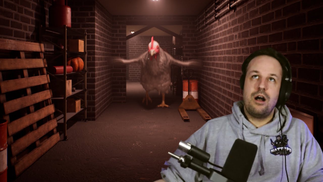 SCARY HUGE CHICKEN WANTS TO EAT ME || CHICKEN FEET GAMEPLAY REACTION ...