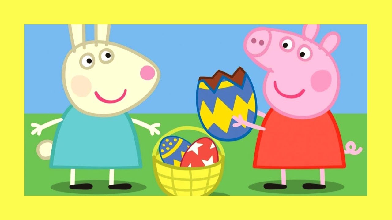 PEPPA PIG EASTER EGG HUNT Kids Book Read Aloud - YouTube