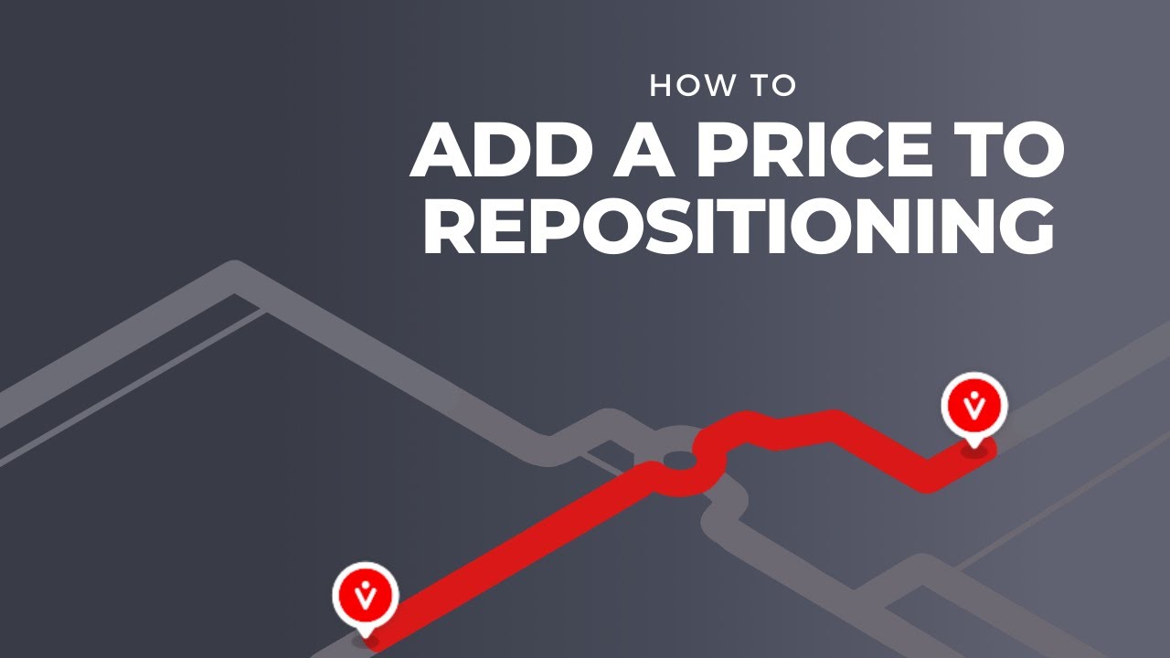 How to add a price to repositioning - YouTube
