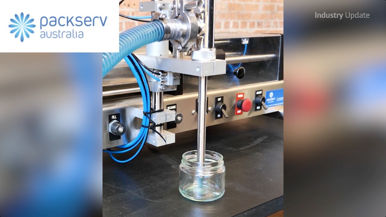 Packserv Single Head Auto BUF Filler PFM 3 BUF A 2 - YouTube