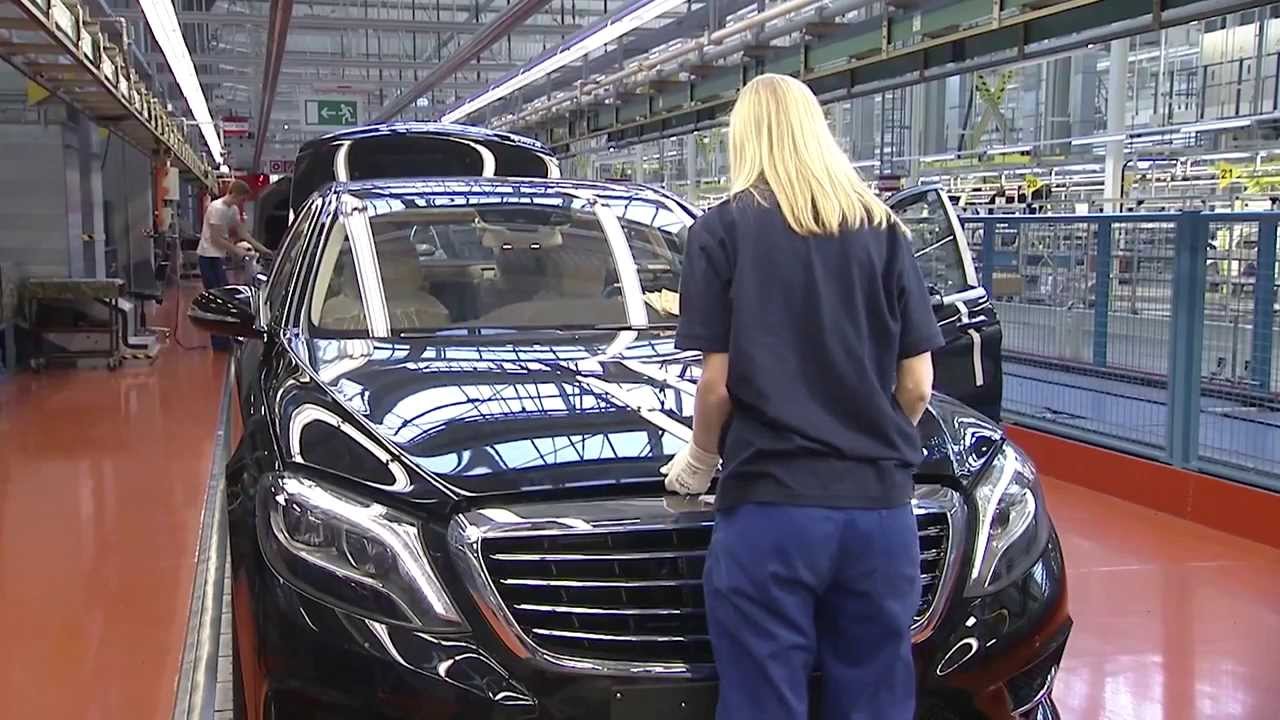 2014 Mercedes-Benz S-Class Production Process - YouTube