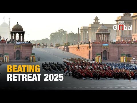 LIVE: Beating Retreat Ceremony 2025: President Droupadi Murmu & PM Modi Attend at Vijay Chowk