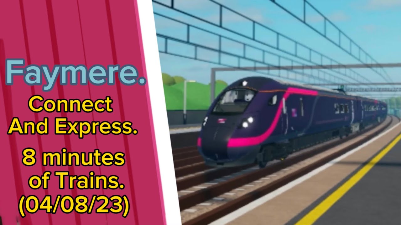 Trains at Faymere. (FYM) (04/08/23) - YouTube