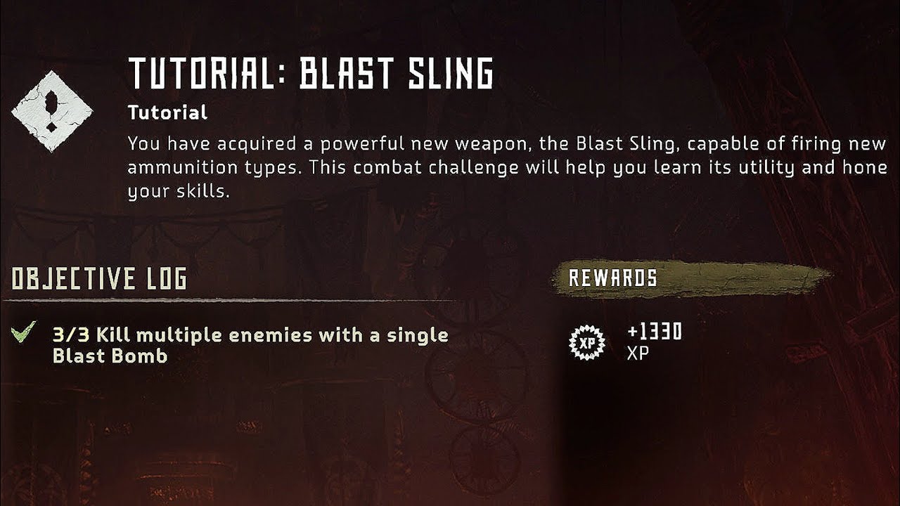 Horizon Zero Dawn Tutorial: Blast Sling Blast Bomb - YouTube